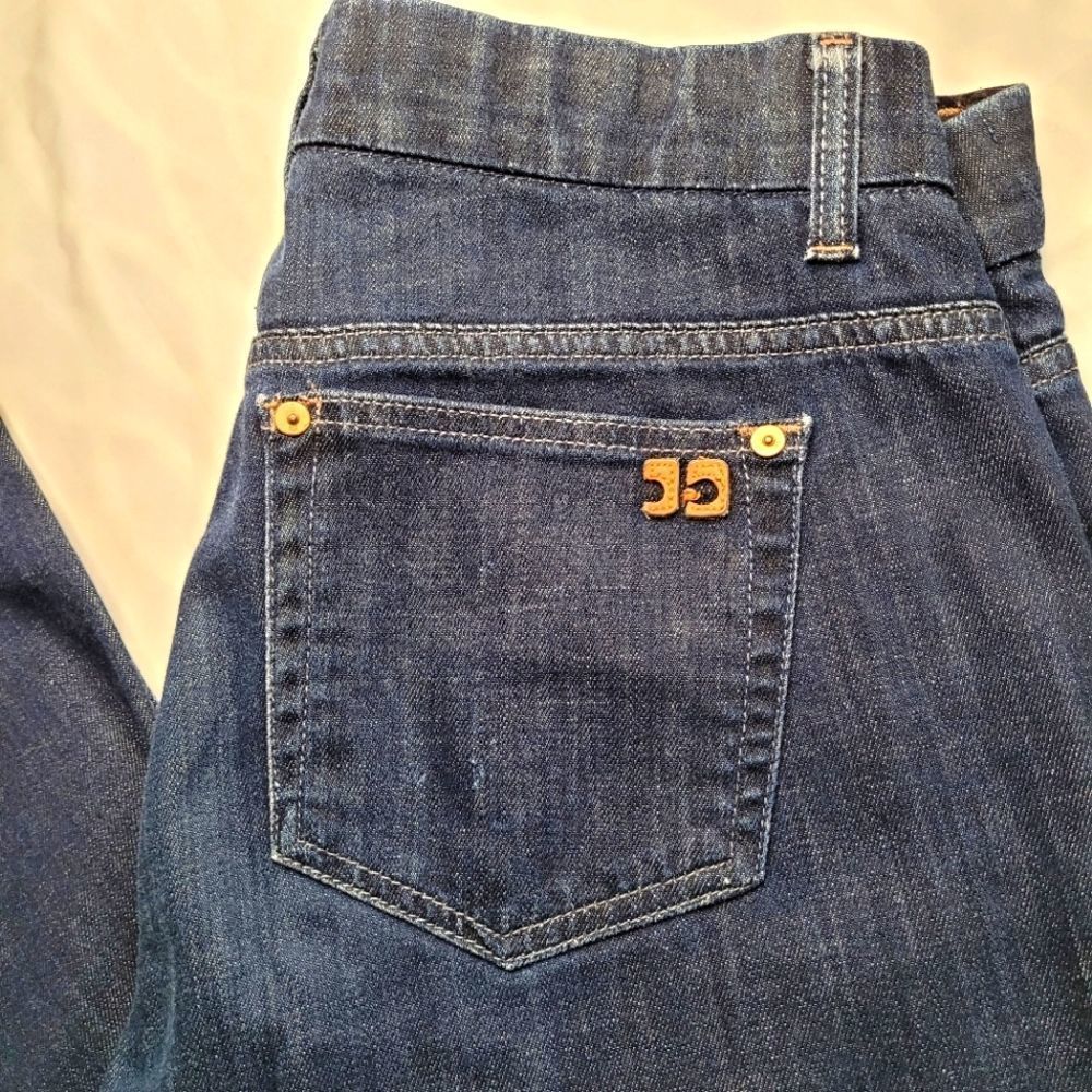 Joe's Jeans Socialite Perry Wash Dark Blue Denim Jeans - Gem